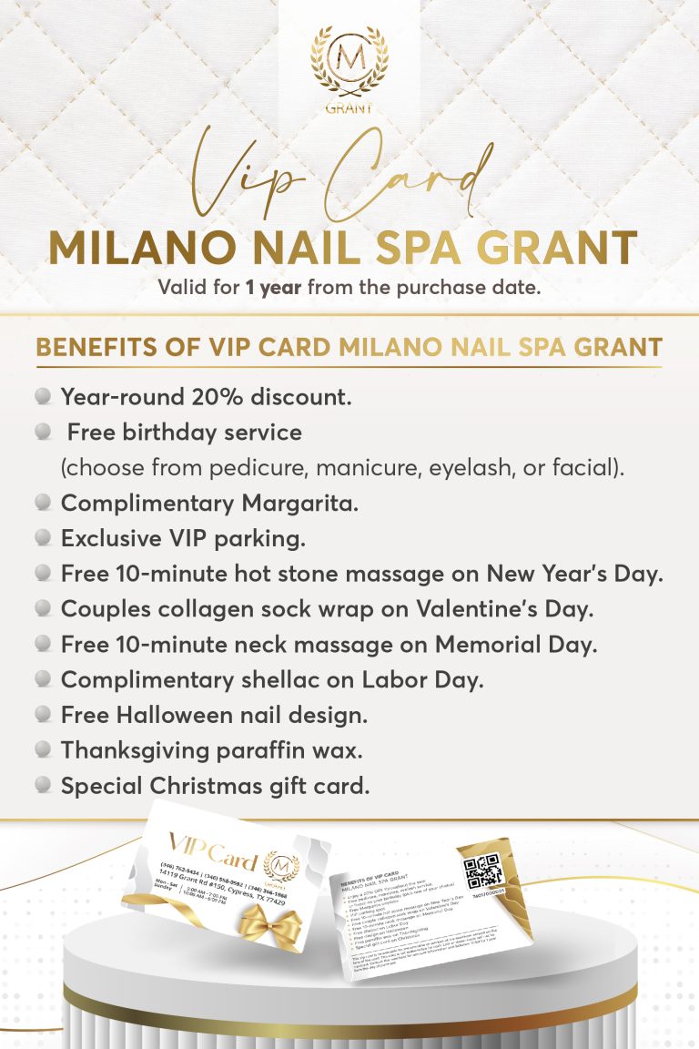 Milano Nail Spa Grant – Where beauty and luxury come together.